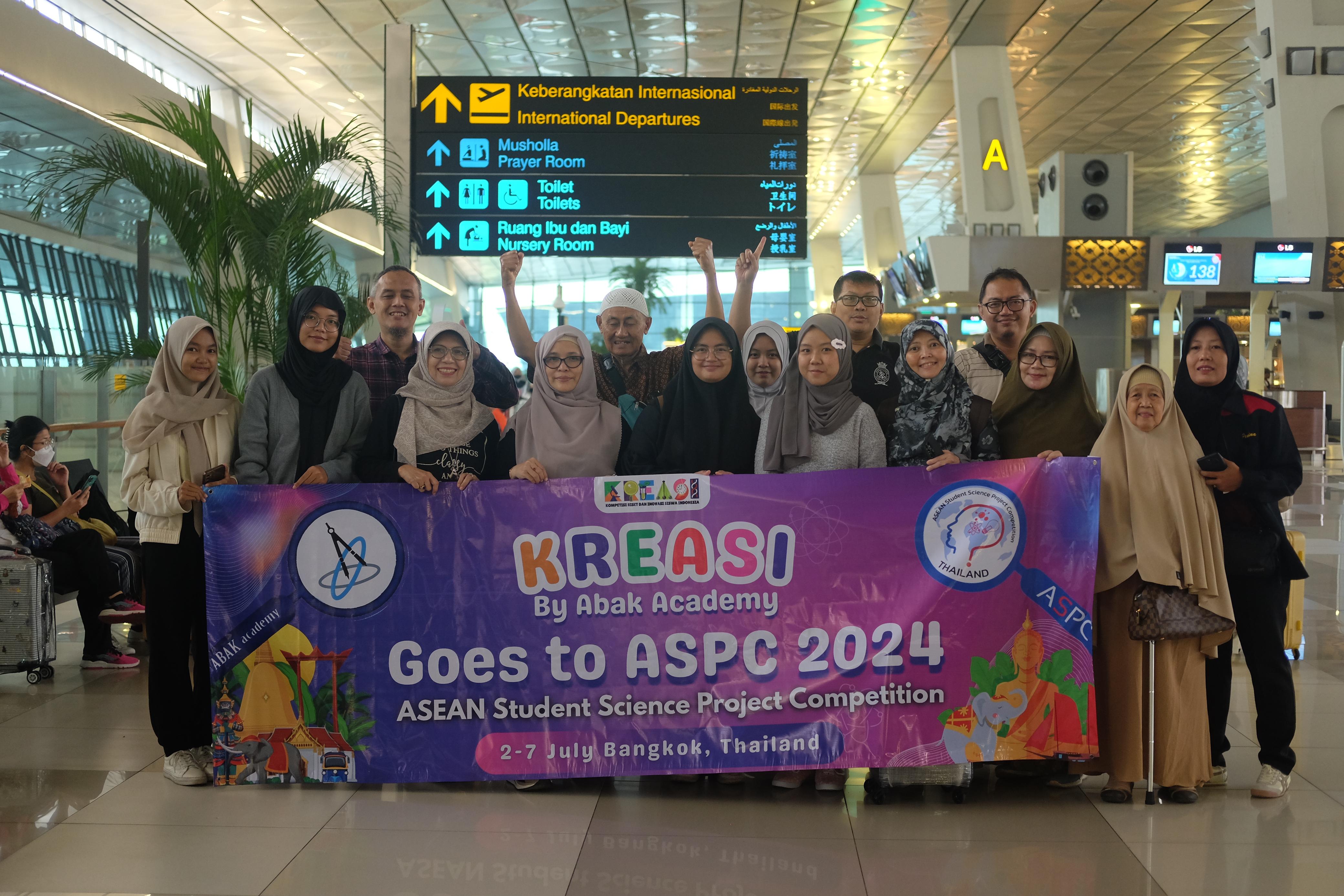 Abak Academy dan Pemenang KREASI Berangkat ke Thailand untuk mengikuti ...